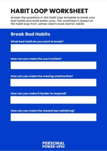 Habit Loop Worksheet