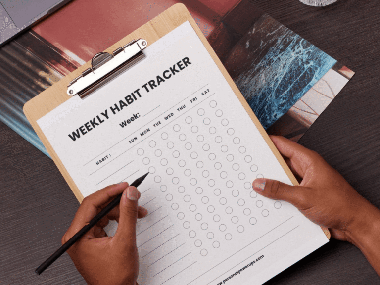 Weekly Habit Tracker (Free Printable PDF)